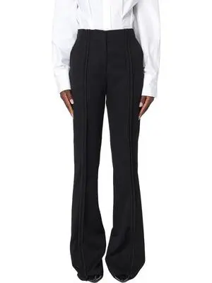 Attico High-waisted Trousers - Black