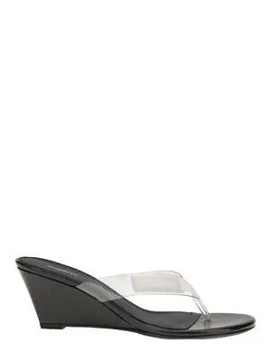 Coperni Coperni Transparent PVC Lift Wedge Sandals Transparent