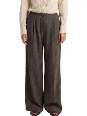 Momoni Palazzo Trousers - Black