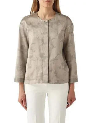 Emporio Armani Textured Jacket - Grey