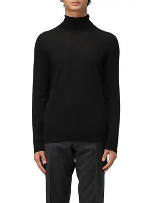 Barena Venezia Fine Knit Turtleneck Pullover - Black