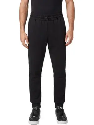 Philipp Plein Jersey Jogging Pants With Elasticated Drawstring Waist - Black