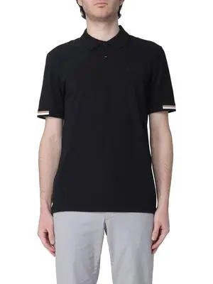 BOSS Cotton Polo Shirt - Black