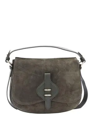 COCCINELLE Coccinelle Leather And Suede Handbag Mud