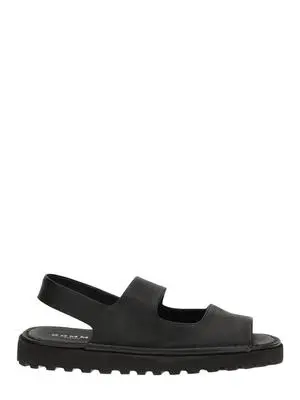 Marsèll Sanpomice Leather Slingback Sandals - Black