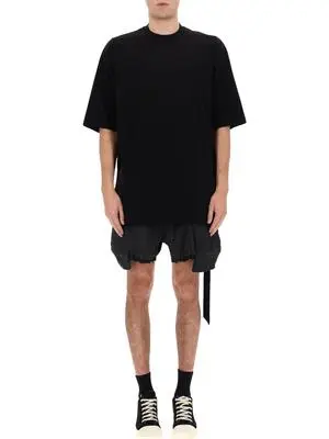 Rick Owens Cotton Oversized T-shirt - Black