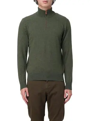 Paul & Shark Quarter Zip Jumper - Green