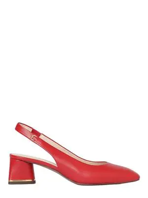 COCCINELLE C-everyday Leather Slingbacks - Red