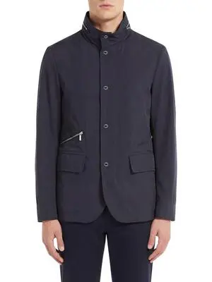 MOORER Polyester Jacket - Blue