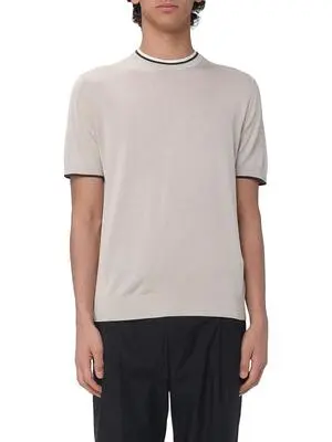 PAOLO PECORA Cotton And Silk Knit Sweater - Beige