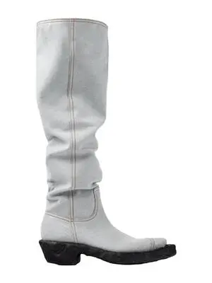 Camper Knee High Boots - Blue
