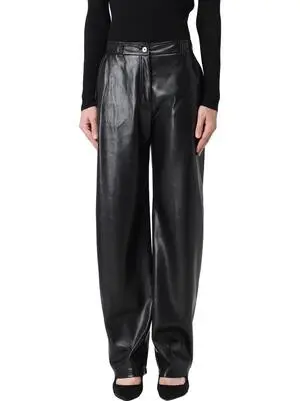 Pinko Tailored Wide Leg Trousers - Black