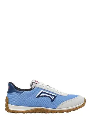 Camper Drift Walk Sneakers In Recycled Polyester And Leather - Blue