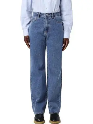 DUNST Straight Cotton Denim Jeans - Blue