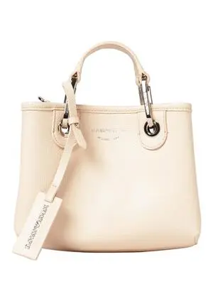 Emporio Armani Emporio Armani Top Handle Bag With Logo Tag And Adjustable Strap Pink