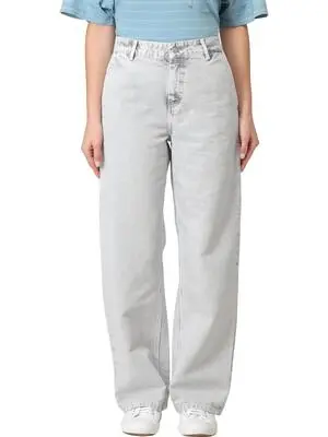 Carhartt Work In Progress Wide Leg Jeans - Grey