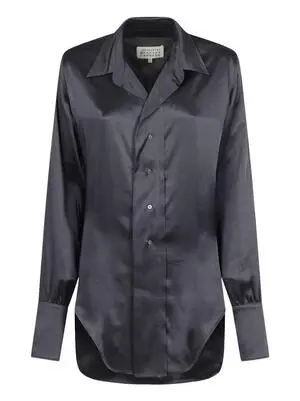 MAISON MARGIELA Classic Collar Shirt - Grey
