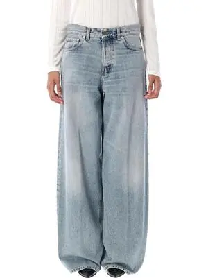HAIKURE Wide Leg Jeans - Denim