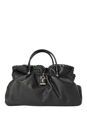 ERMANNO FIRENZE Octavia Grained Leather Bag - Black