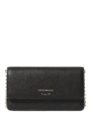 Emporio Armani Chain Strap Mini Bag - Black
