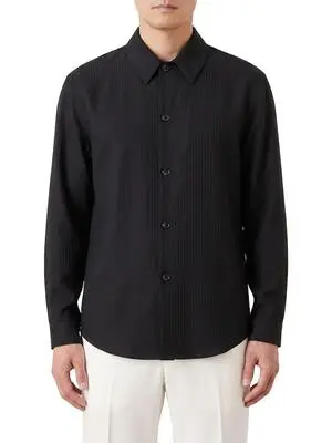 Giorgio Armani Viscose Shirt - Black