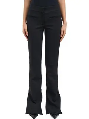 COURREGES Tailored Trousers With Button Detailing - Black