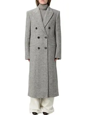 Stella McCartney Double Breasted Coat - Grey