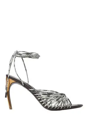 FERRAGAMO Heeled Sandals - Grey