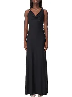 Ralph Lauren Cowl Neck Maxi Dress - Black