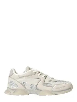 Axel Arigato Eris Nubuck And Mesh Lace Up Sneakers - Grey