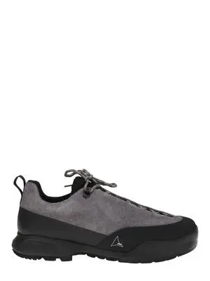 ROA Cingino Suede And Rubber Sneakers - Violet