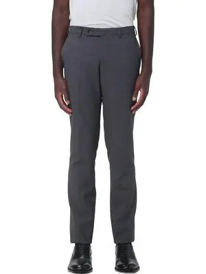 PT TORINO Stretch Virgin Wool Chino Trousers - Grey
