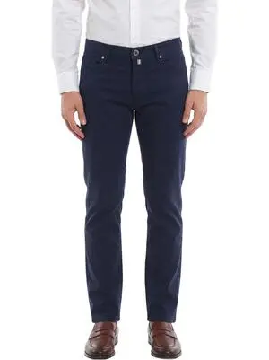 Jacob Cohen Slim Fit Stretch Cotton Trousers - Navy