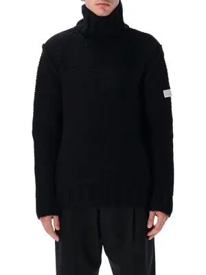 MAISON MARGIELA Turtleneck Sweater - Black