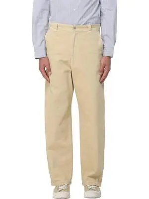 A.p.c. Wide-leg Organic Cotton Trousers - Sand
