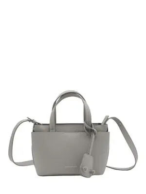 Fabiana Filippi Grained Calfskin Handbag - Grey