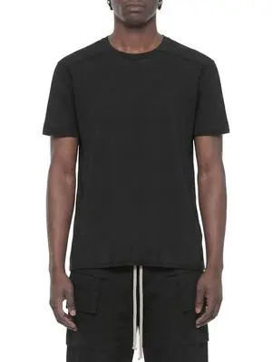 Rick Owens Silk Blend T-shirt - Black