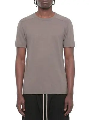 Rick Owens Silk Blend T-shirt - Grey