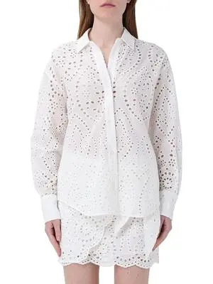 MC2 SAINT BARTH Sangallo Lace Shirt - White