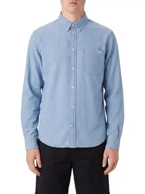 Maison Kitsuné Shirt - Gnawed Blue