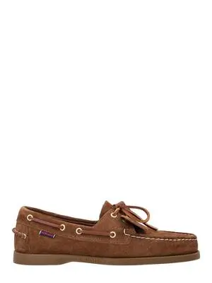 SEBAGO Sebago Artisan Suede Boat Loafers Ebony
