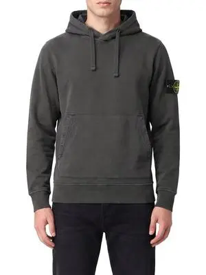 Stone Island Hooded Sweatshirt - Grey 2