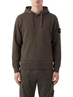 Stone Island Hooded Sweatshirt - Grey