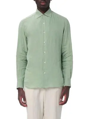 MC2 SAINT BARTH Linen Shirt Green