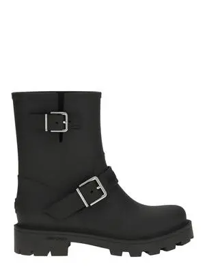 JIMMY CHOO Buckled Boots - Black