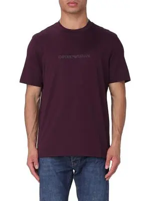 Emporio Armani T-shirt Men Colour Violet
