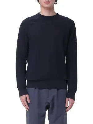 Eleventy Cotton Crew Neck Sweater - Blue