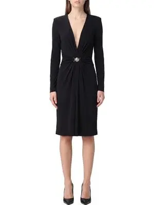 Versace Jersey Mini Dress - Black
