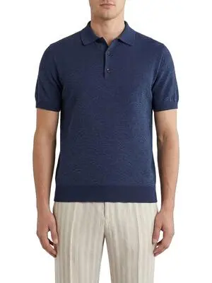 Etro Paisley Cotton Polo Shirt - Multicolor