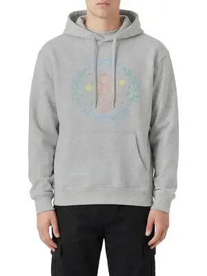 Casablanca Graphic Print Hoodie - Grey